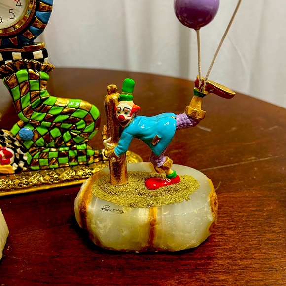 Disney | Other | Collection Of Clown Figurines By Ron Lee Known For His ...